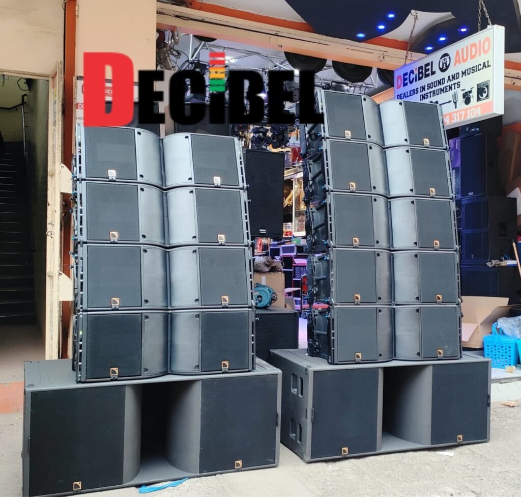 L acoustic line array - Decibel Audio Kenya